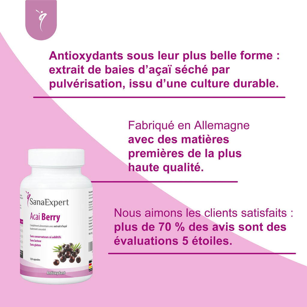 pure açaí berry extract capsules
