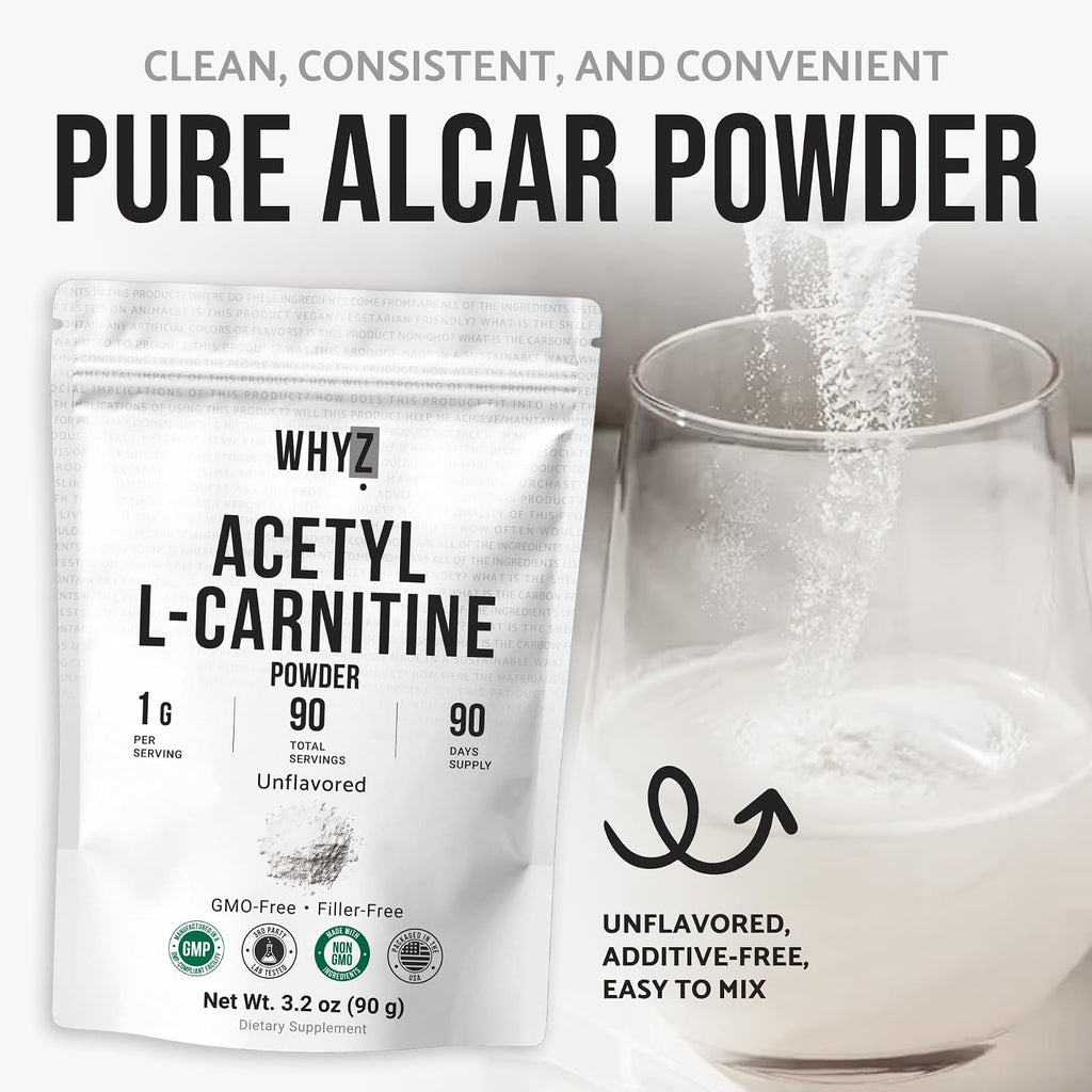 Pure Acetyl L-Carnitine for mental clarity