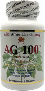 pure AG Wild American Ginseng capsules