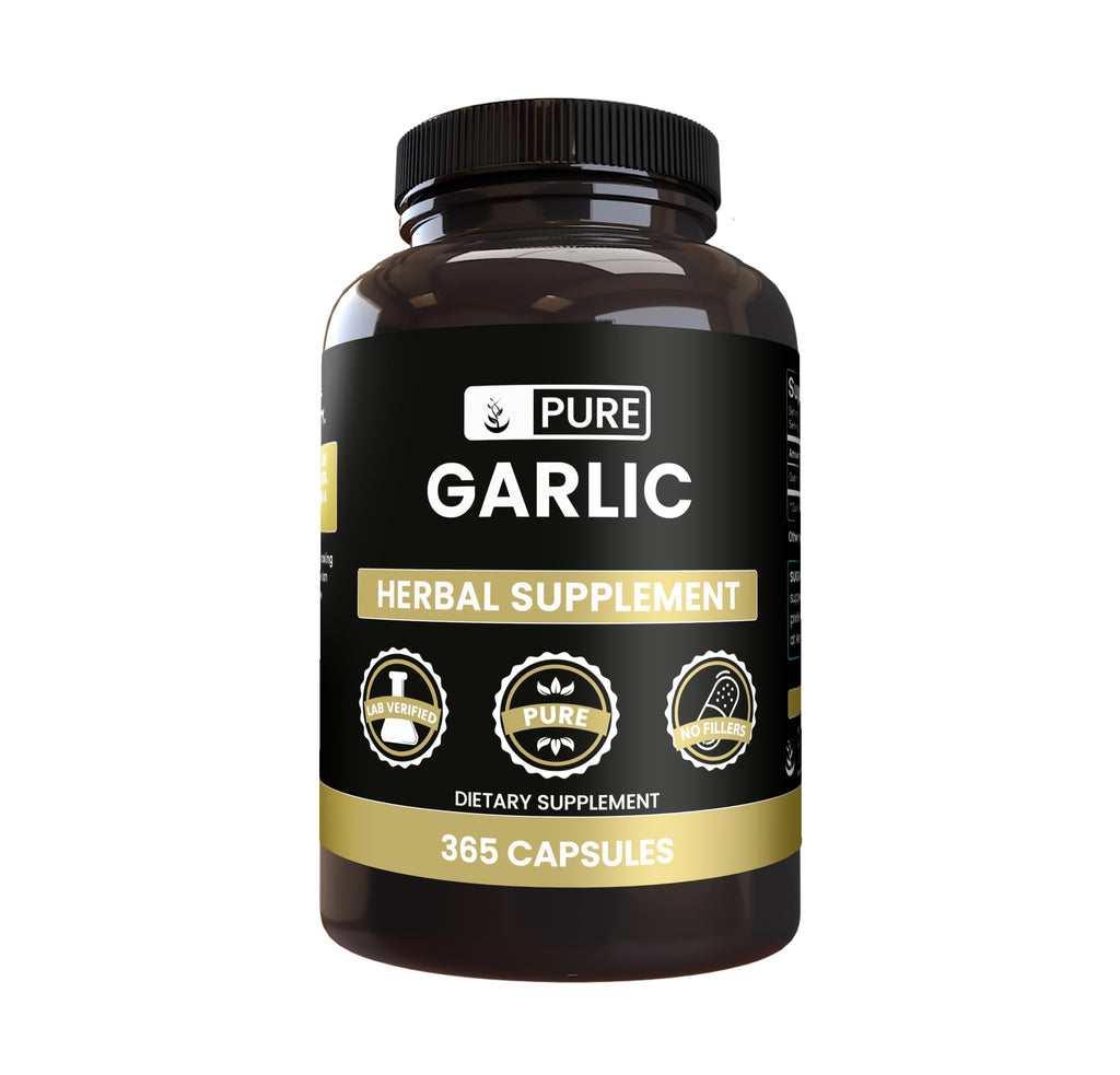 pure aged garlic extract capsules