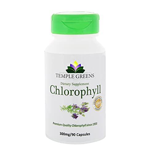 pure alfalfa extract chlorophyll capsules
