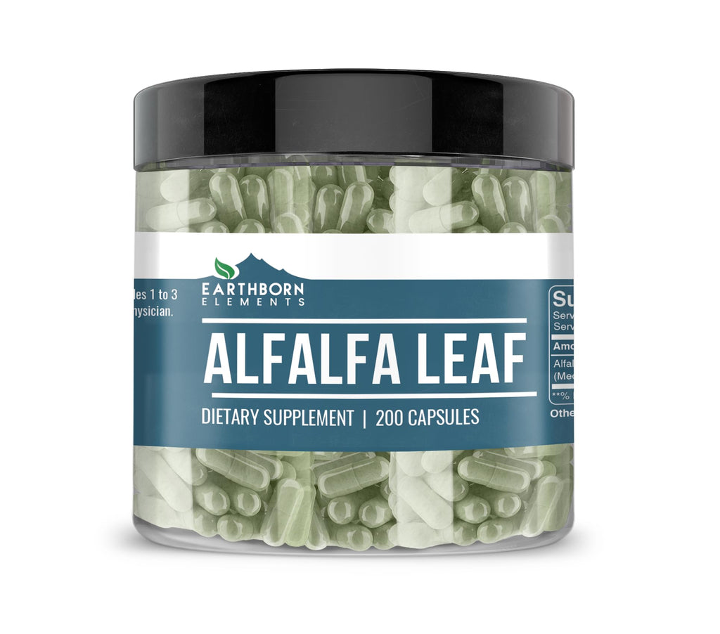 pure alfalfa leaf capsules