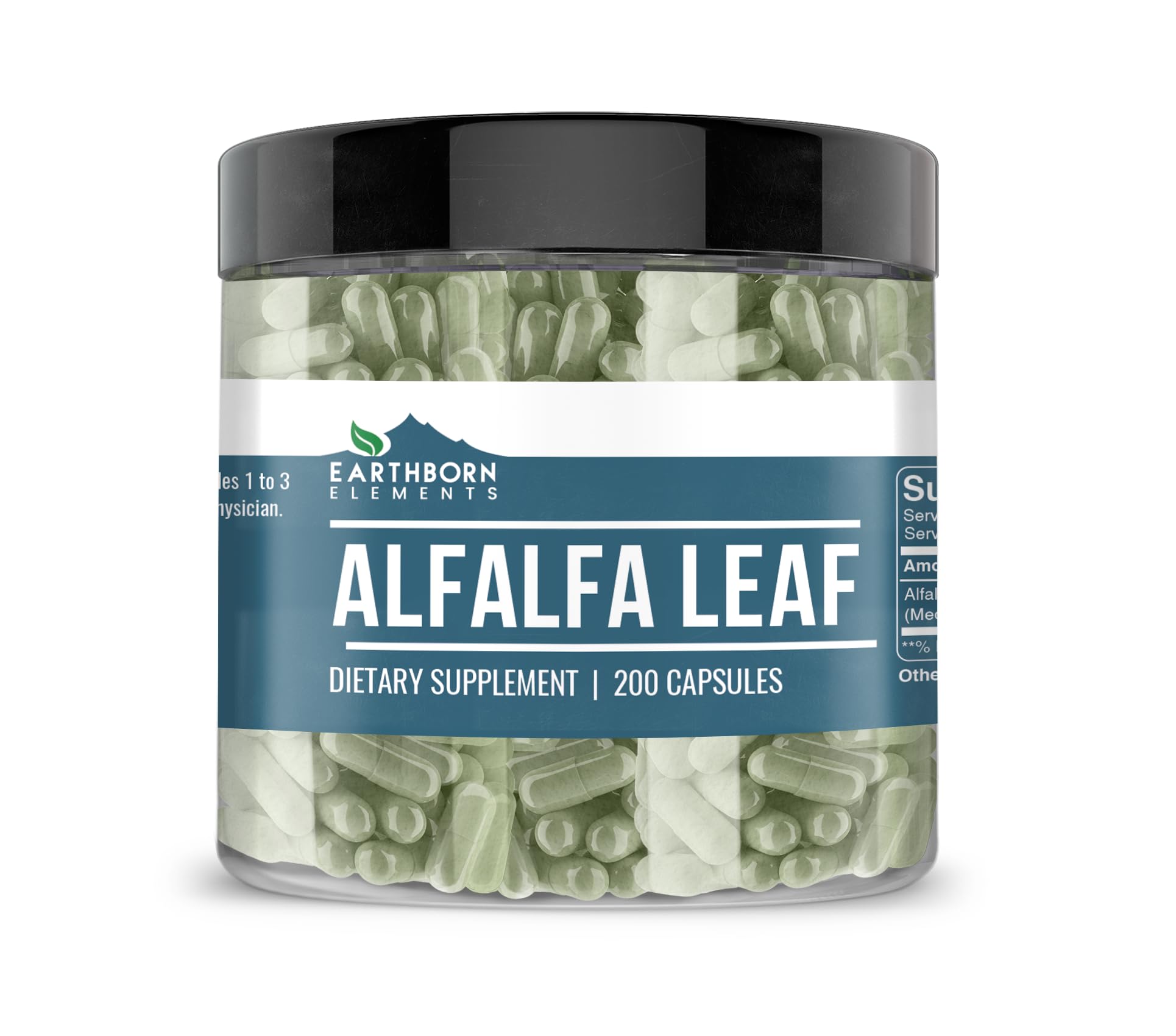 pure alfalfa leaf capsules
