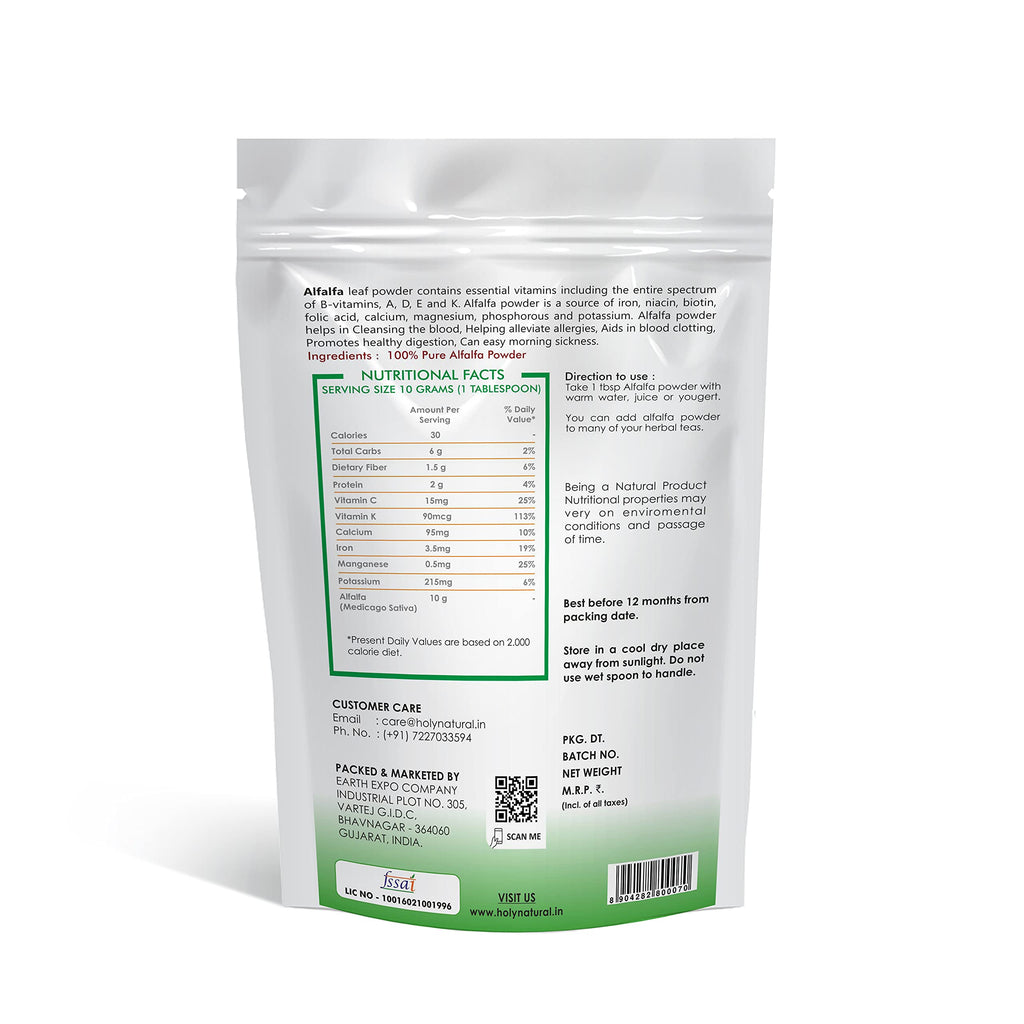 pure alfalfa powder for digestion