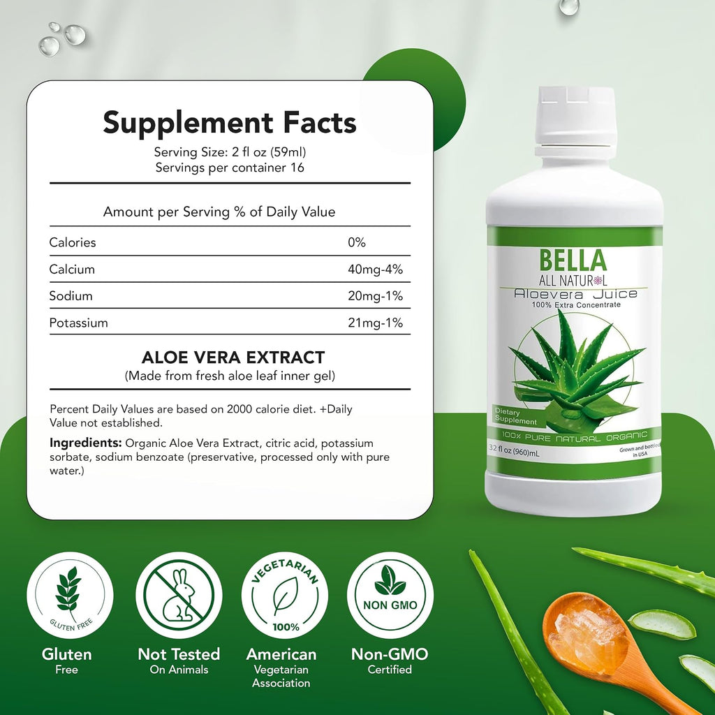 pure aloe vera drink for wellness