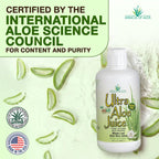 Pure aloe vera juice for digestion