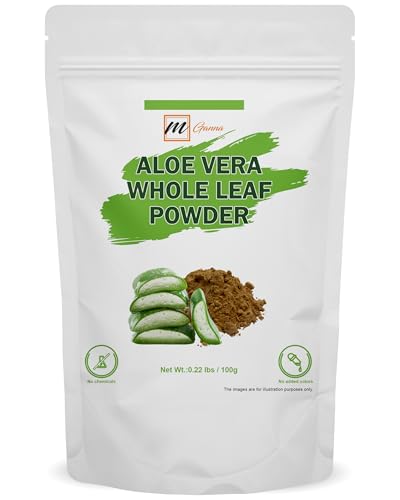 pure aloe vera leaf powder benefits