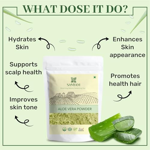 pure aloe vera powder for beauty