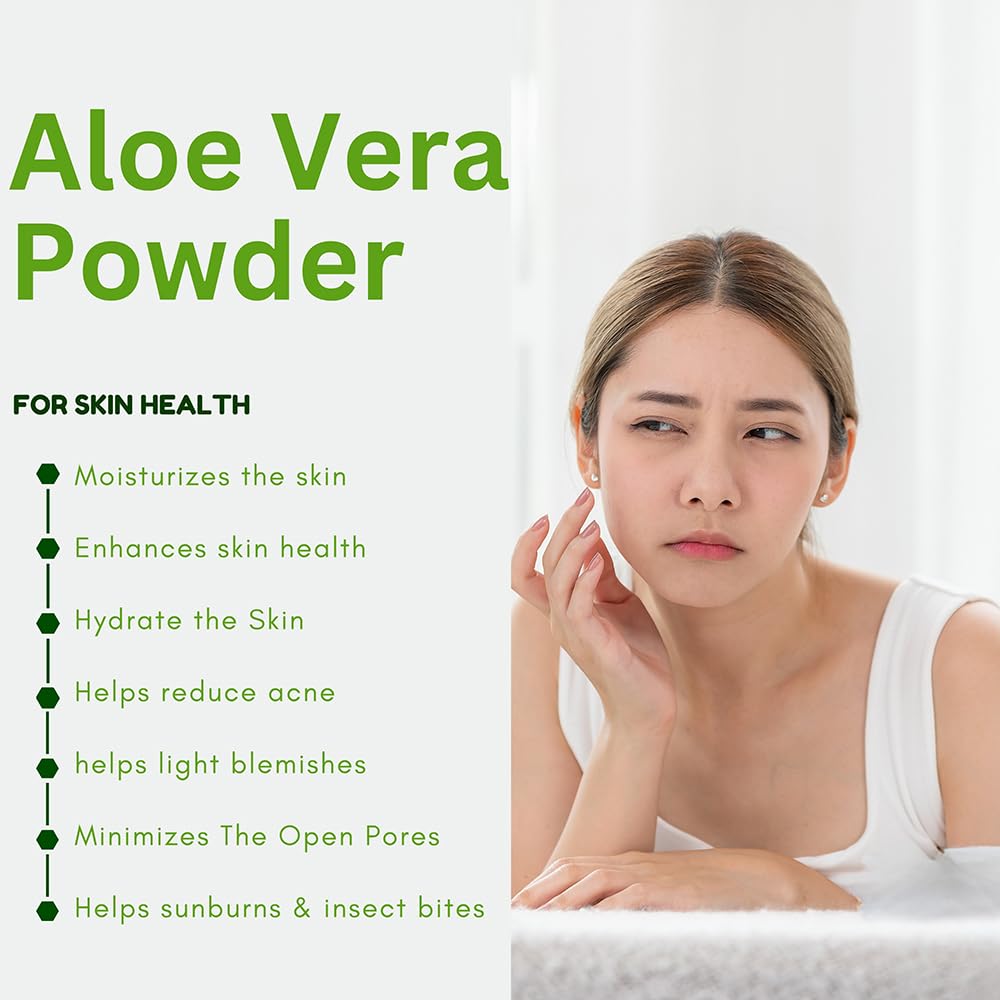 pure aloe vera powder for digestion