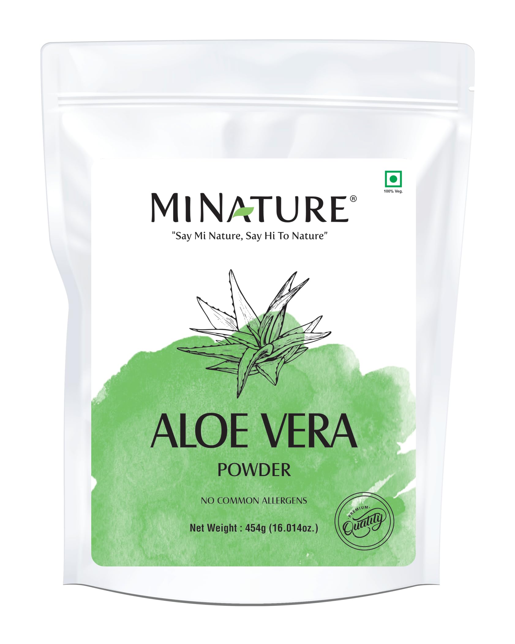 pure aloe vera powder for skin