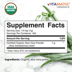 pure aloe vera powder for smoothies