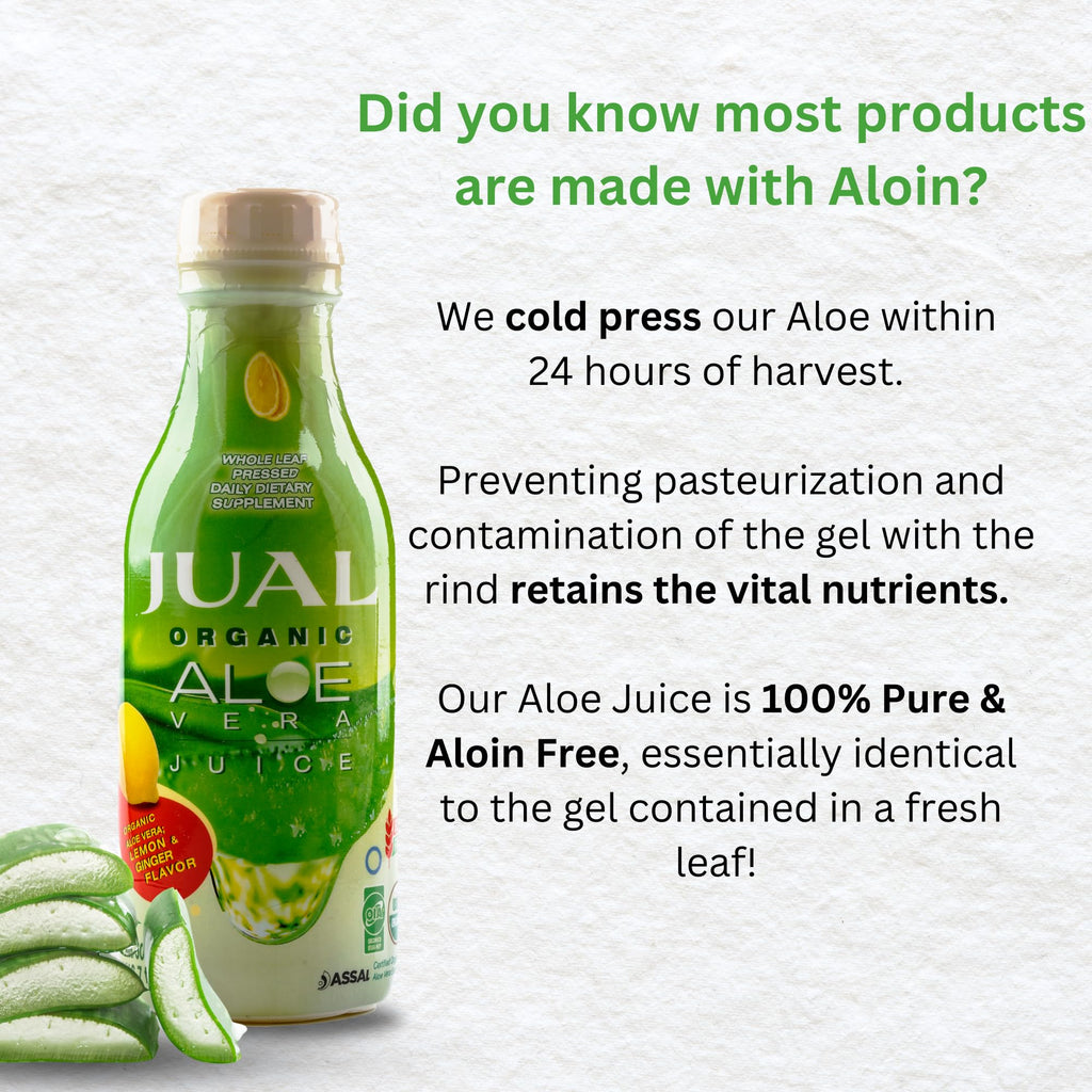 pure aloe vera wellness drink