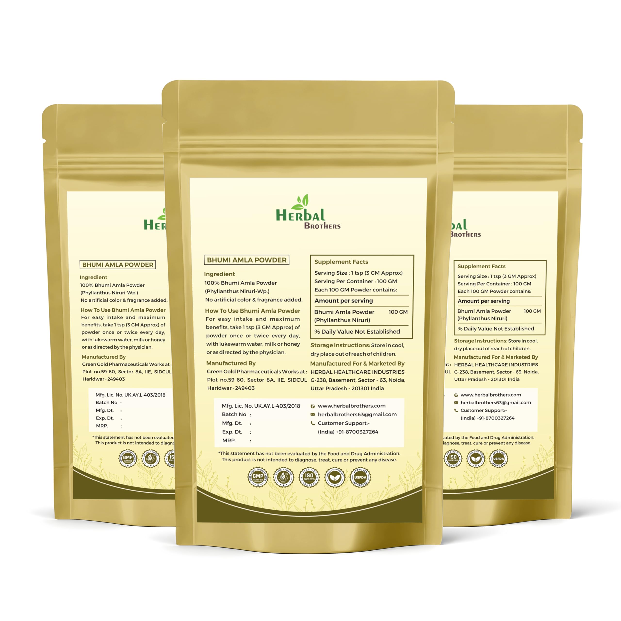 pure Amla powder for health