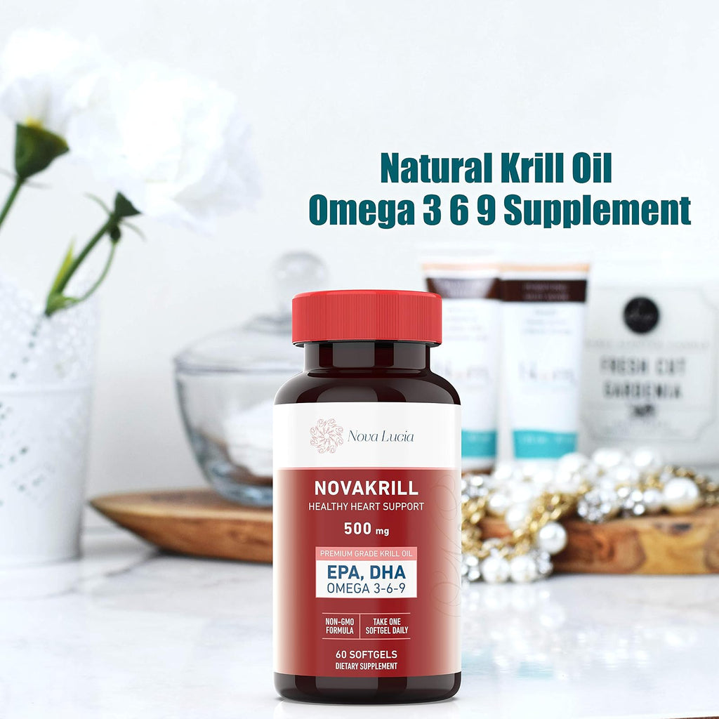 pure Antarctic krill oil benefits