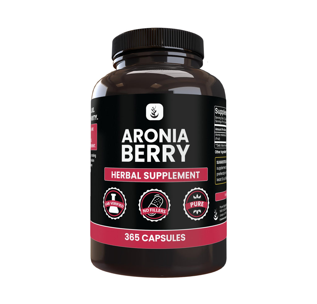 pure aronia berry extract capsules