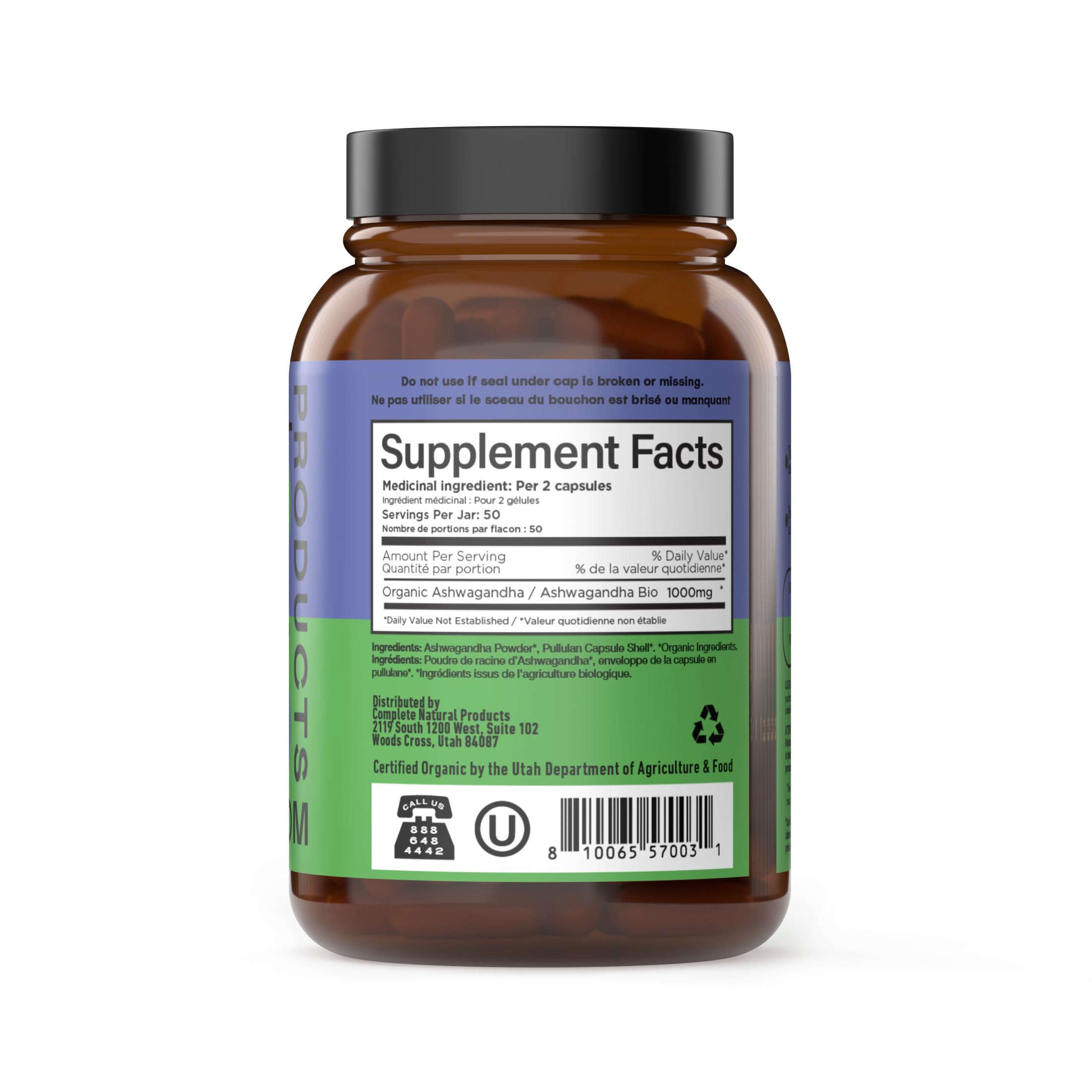 pure ashwagandha for stress relief