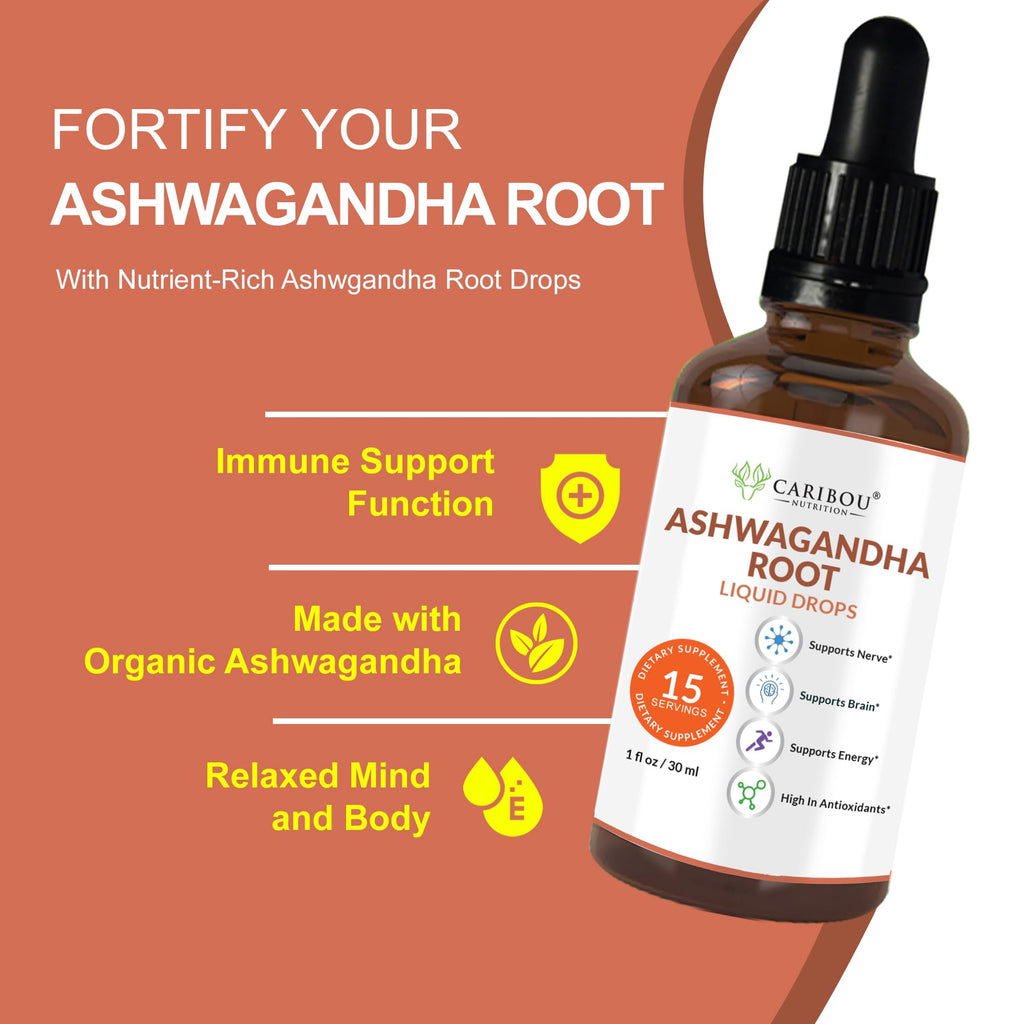 pure ashwagandha liquid for health support