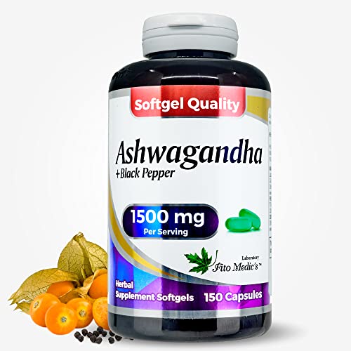 pure ashwagandha root with black pepper