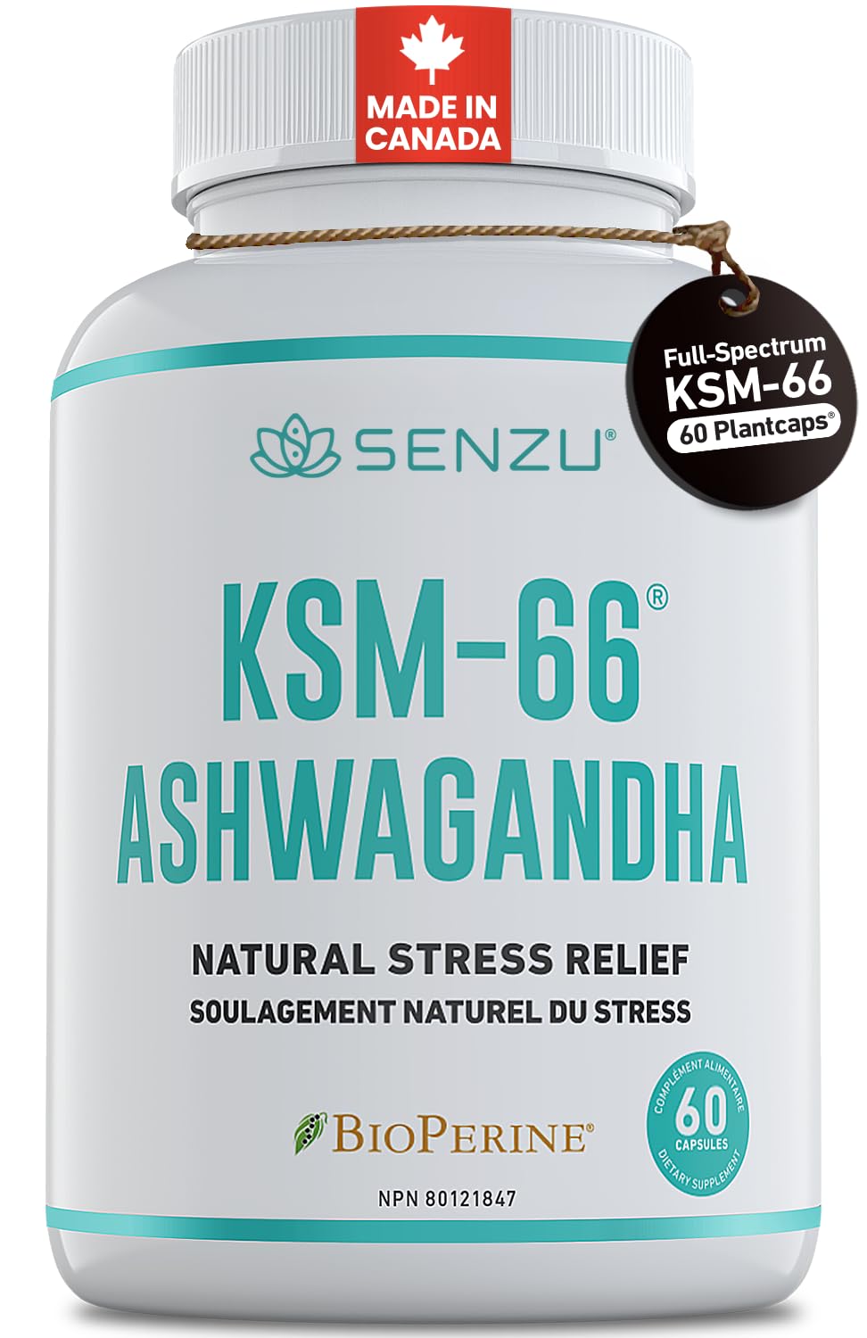 pure ashwagandha supplement Canada