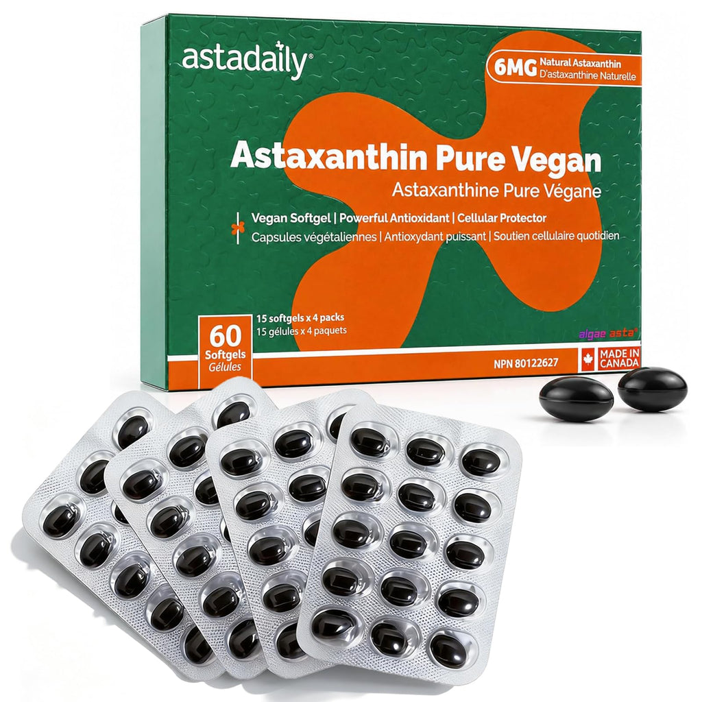 Pure Astaxanthin 6 mg softgels