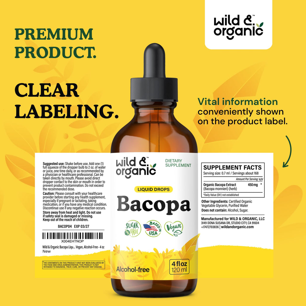 pure bacopa monnieri for holistic health