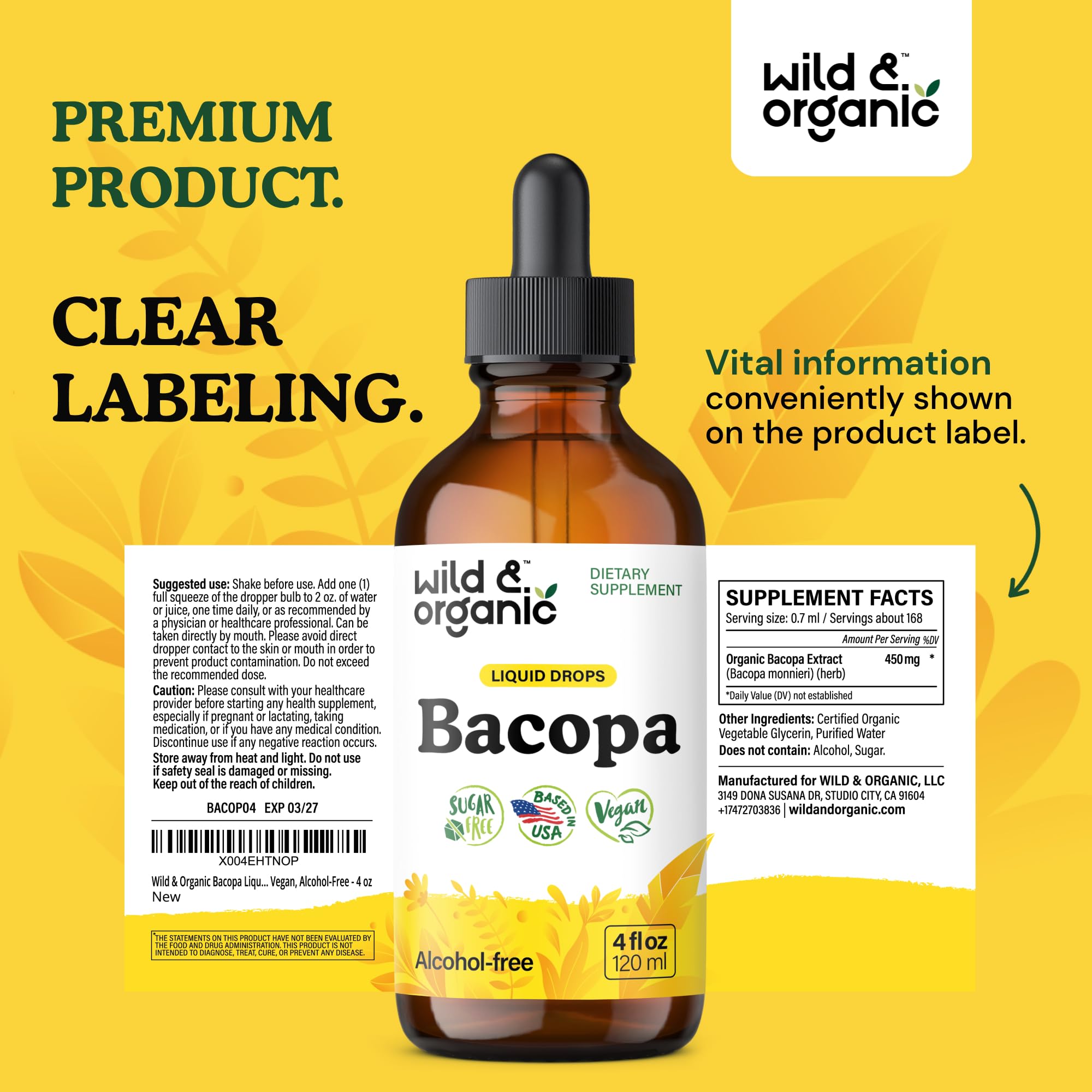 pure bacopa monnieri for holistic health