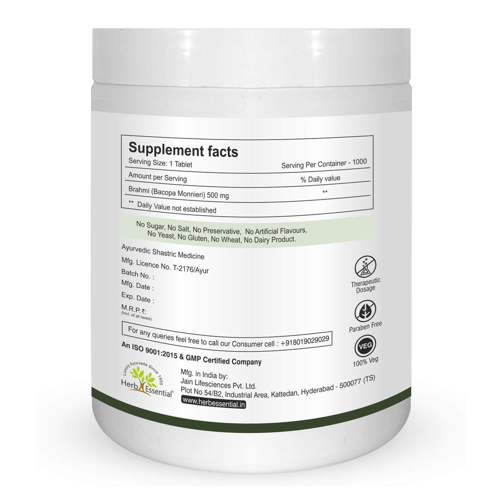 pure bacopa monnieri for wellness
