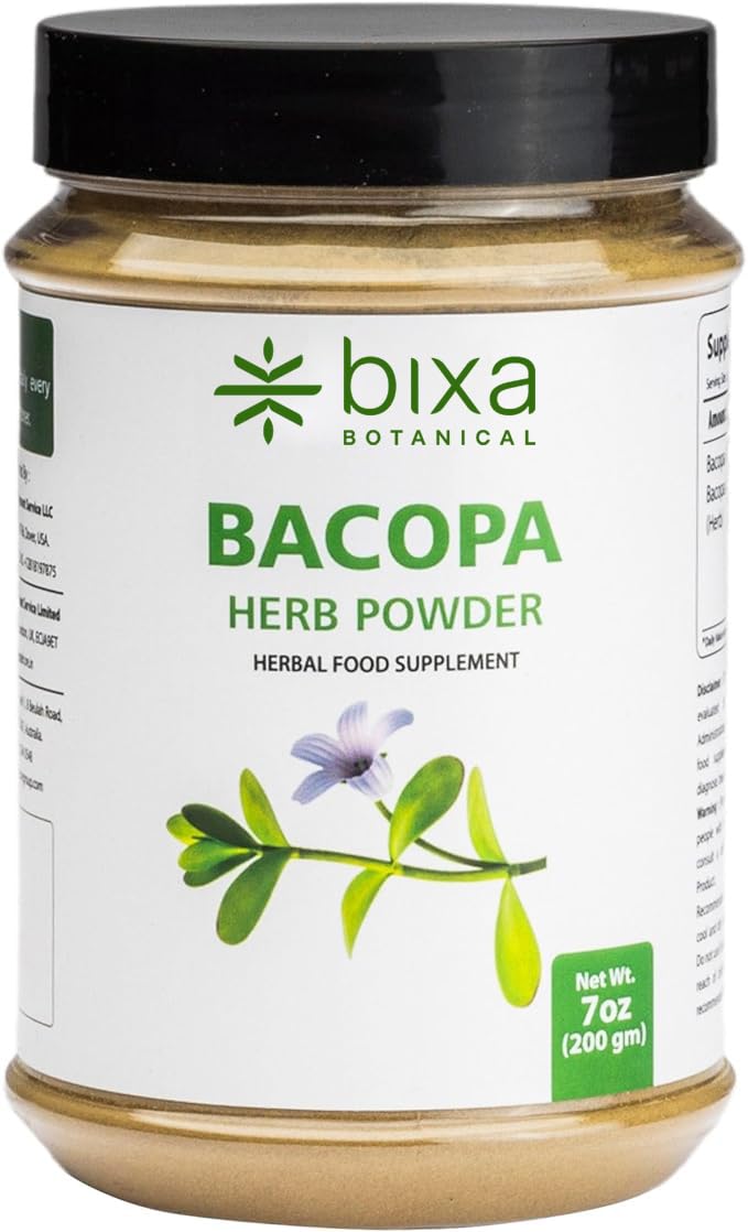 pure bacopa monnieri herbal powder