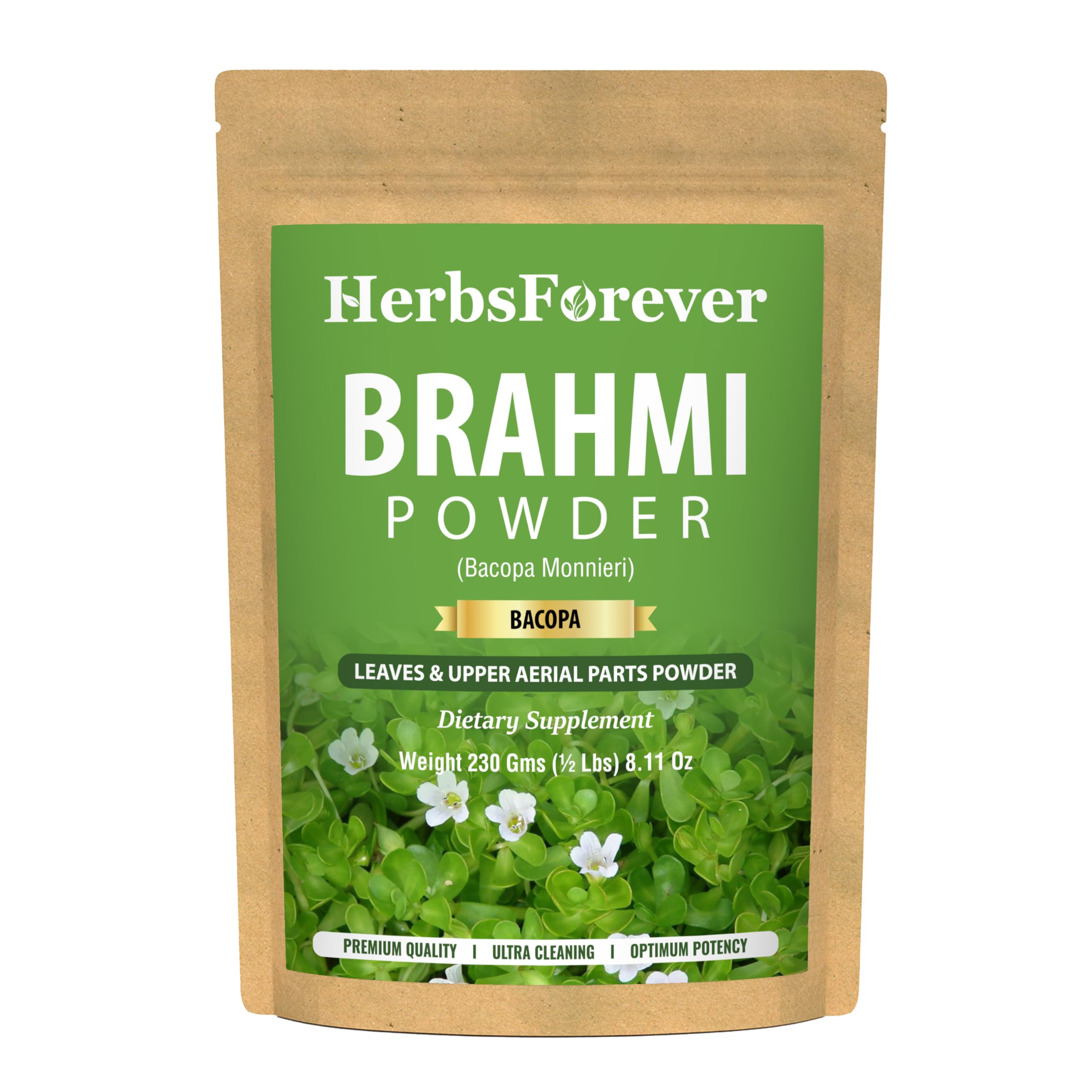 pure bacopa monnieri herbal supplement
