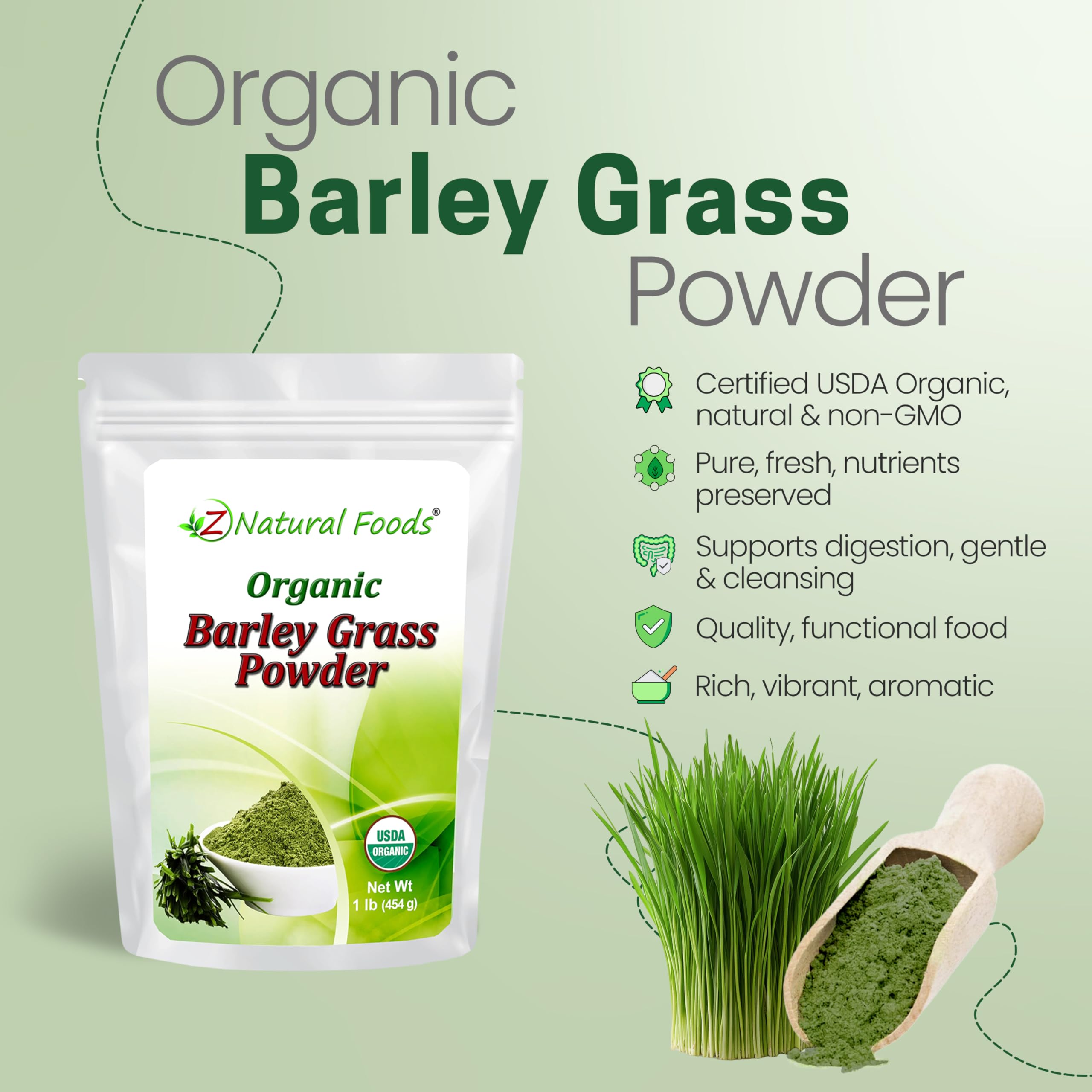 pure barley grass for health