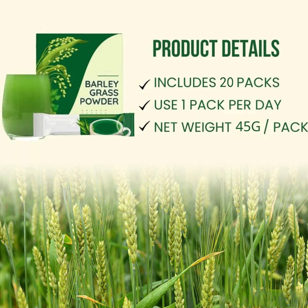 pure barley grass nutritional value