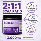 Pure BCAA powder for workout support