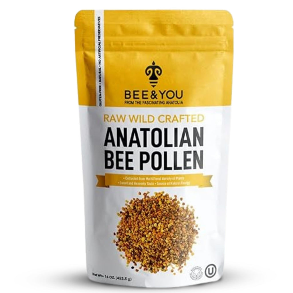 pure bee pollen granules for energy