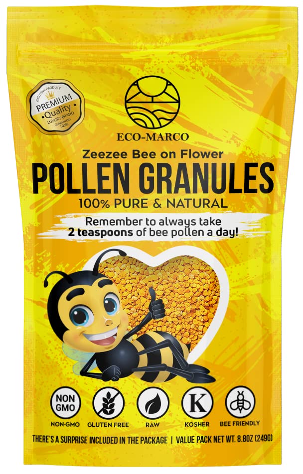 pure bee pollen granules superfood