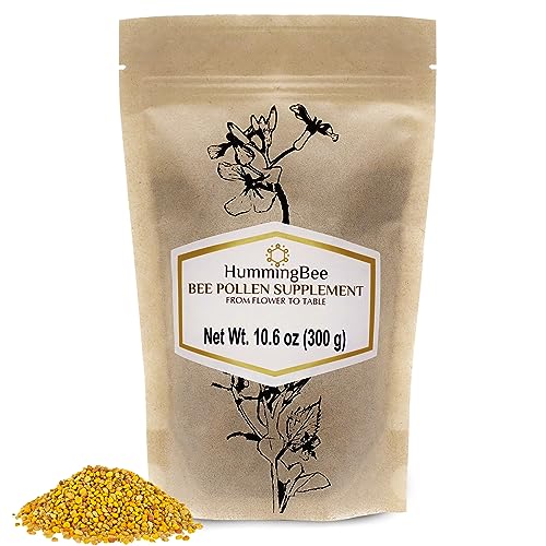 pure bee pollen granules supplement