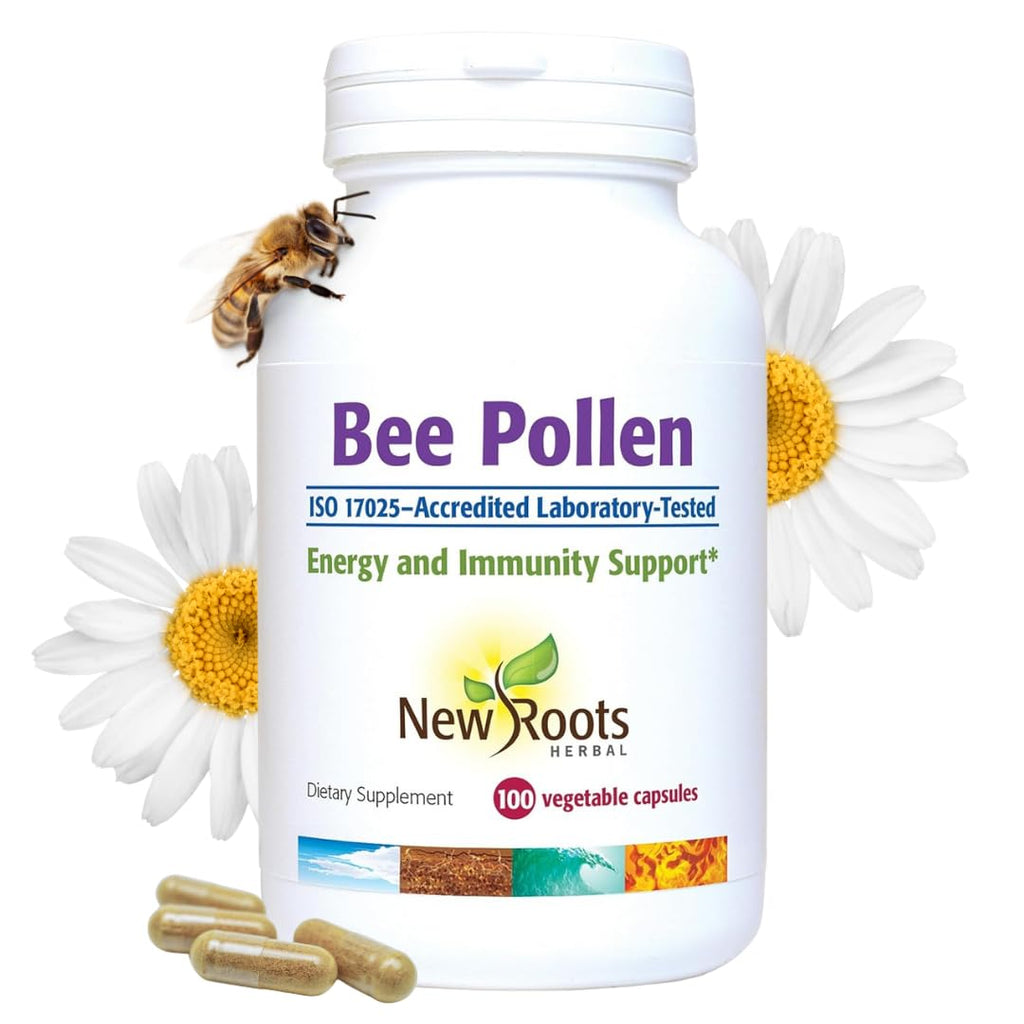 Pure Bee Pollen multivitamins for energy
