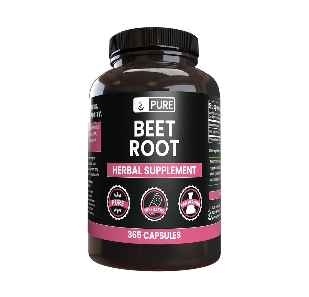 pure beet root capsules for energy