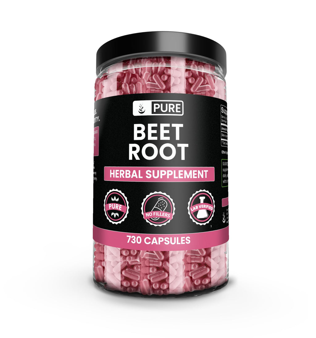 pure beet root capsules for health