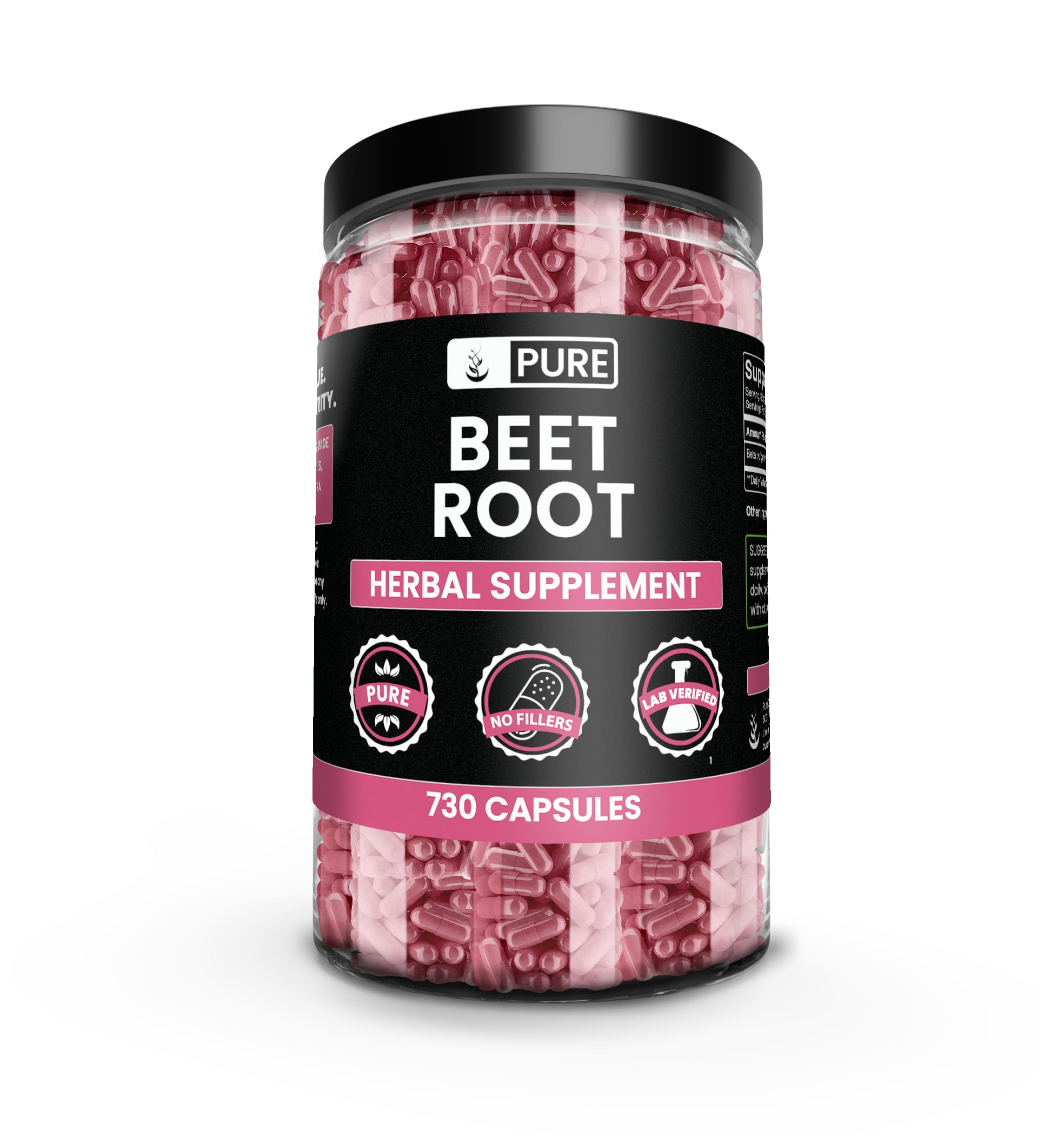 pure beet root capsules for health