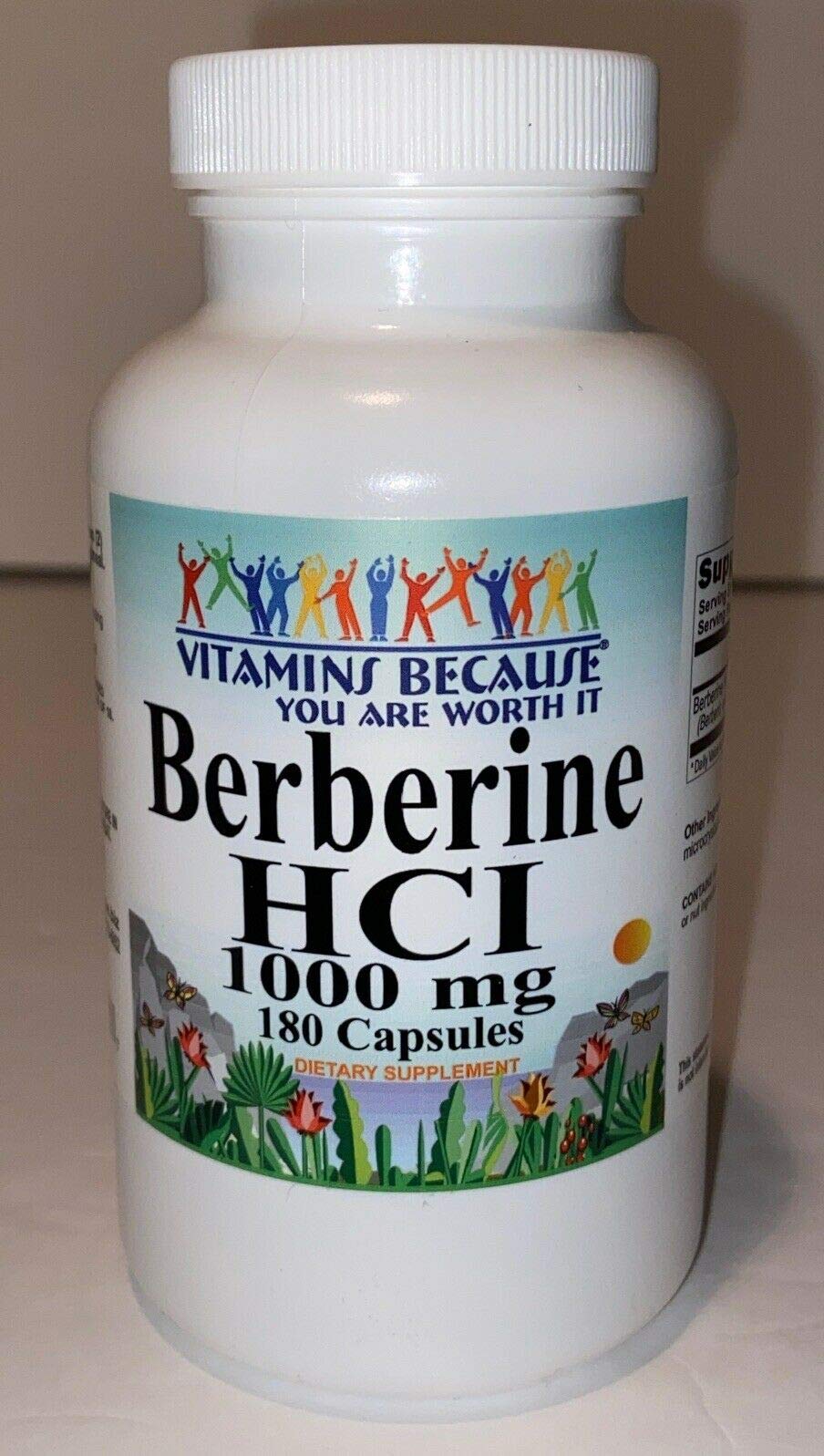 pure berberine 1000 mg capsules