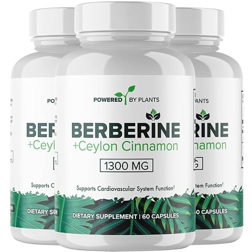 pure berberine 1300 mg supplement