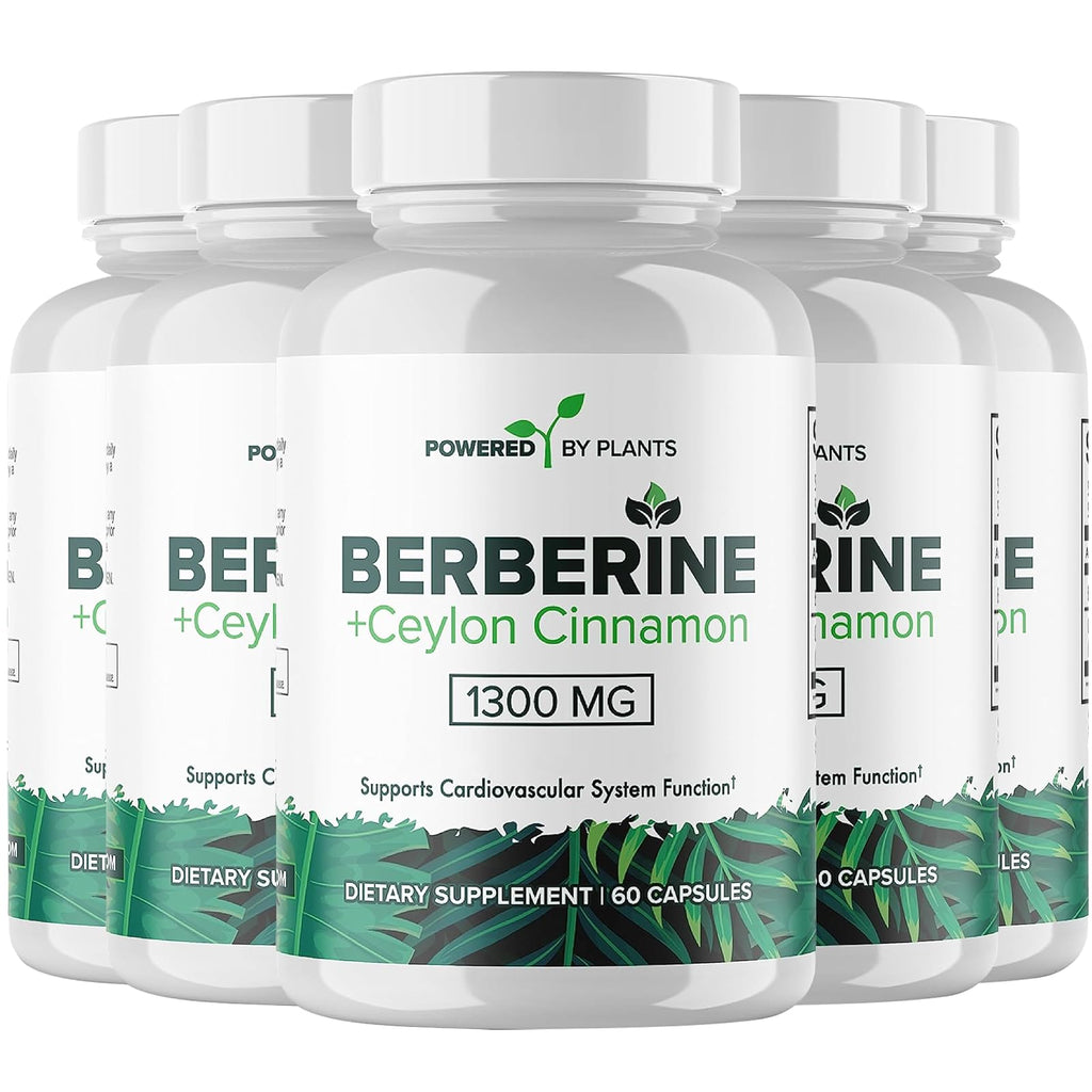 pure berberine 1300 mg supplement