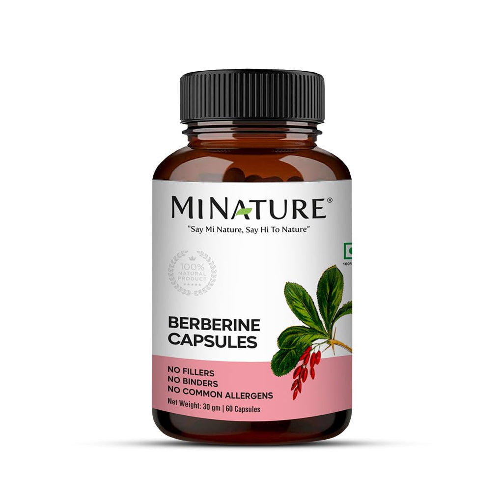 pure berberine capsules for health