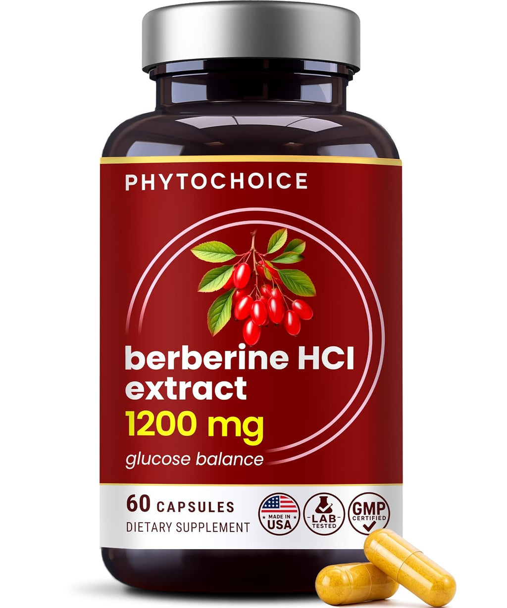 pure berberine hcl capsules for wellness