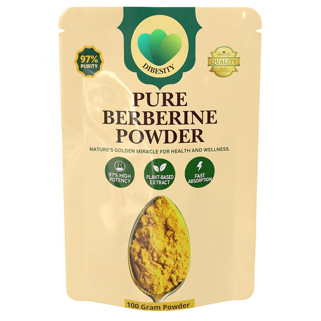 pure berberine hcl powder supplement