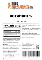 pure beta carotene for vision health