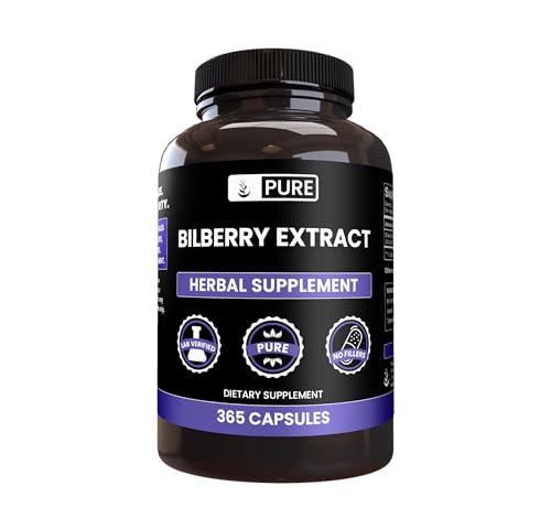 pure bilberry extract capsules