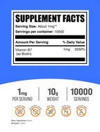 pure biotin supplement for skin