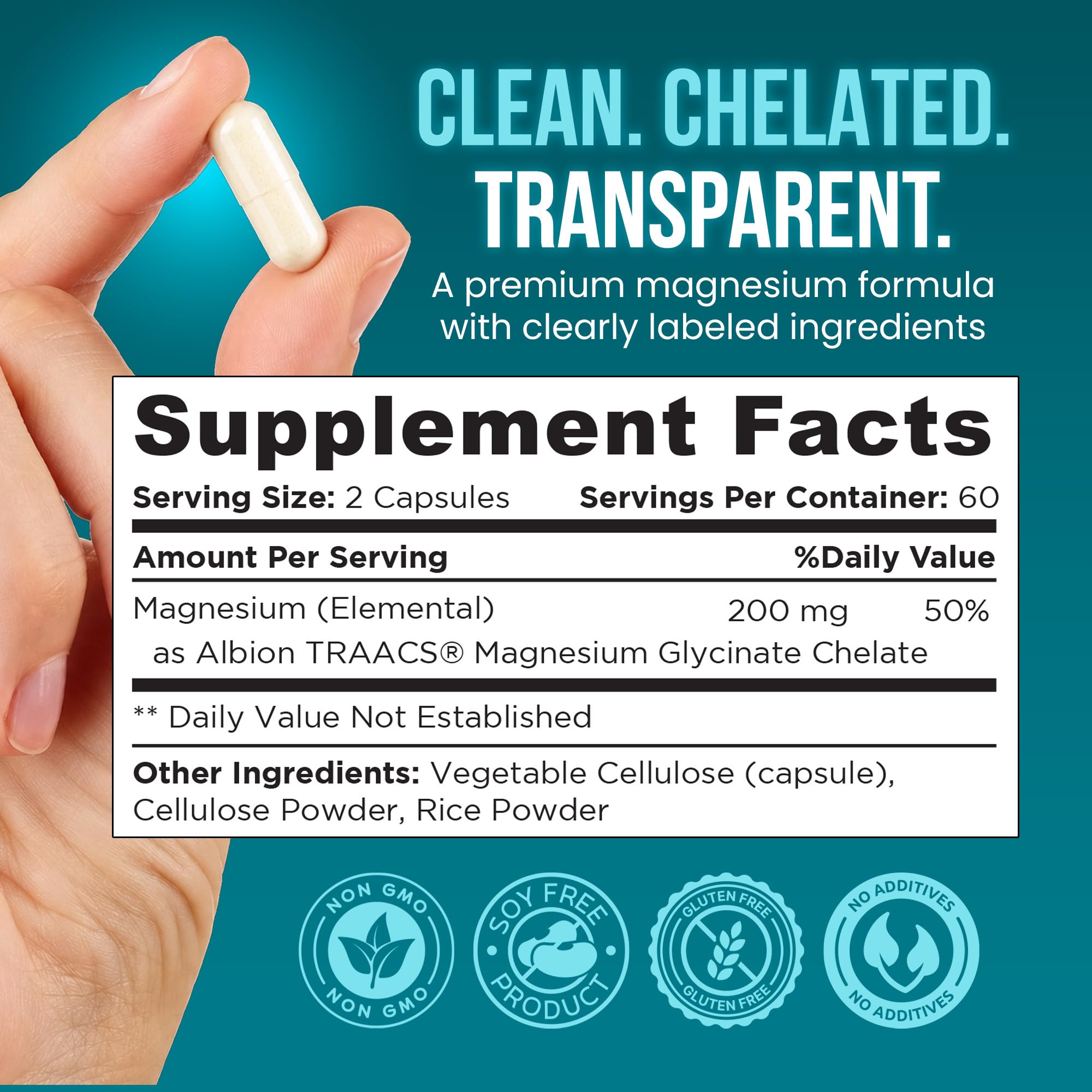 pure bisglycinate magnesium for nerve support