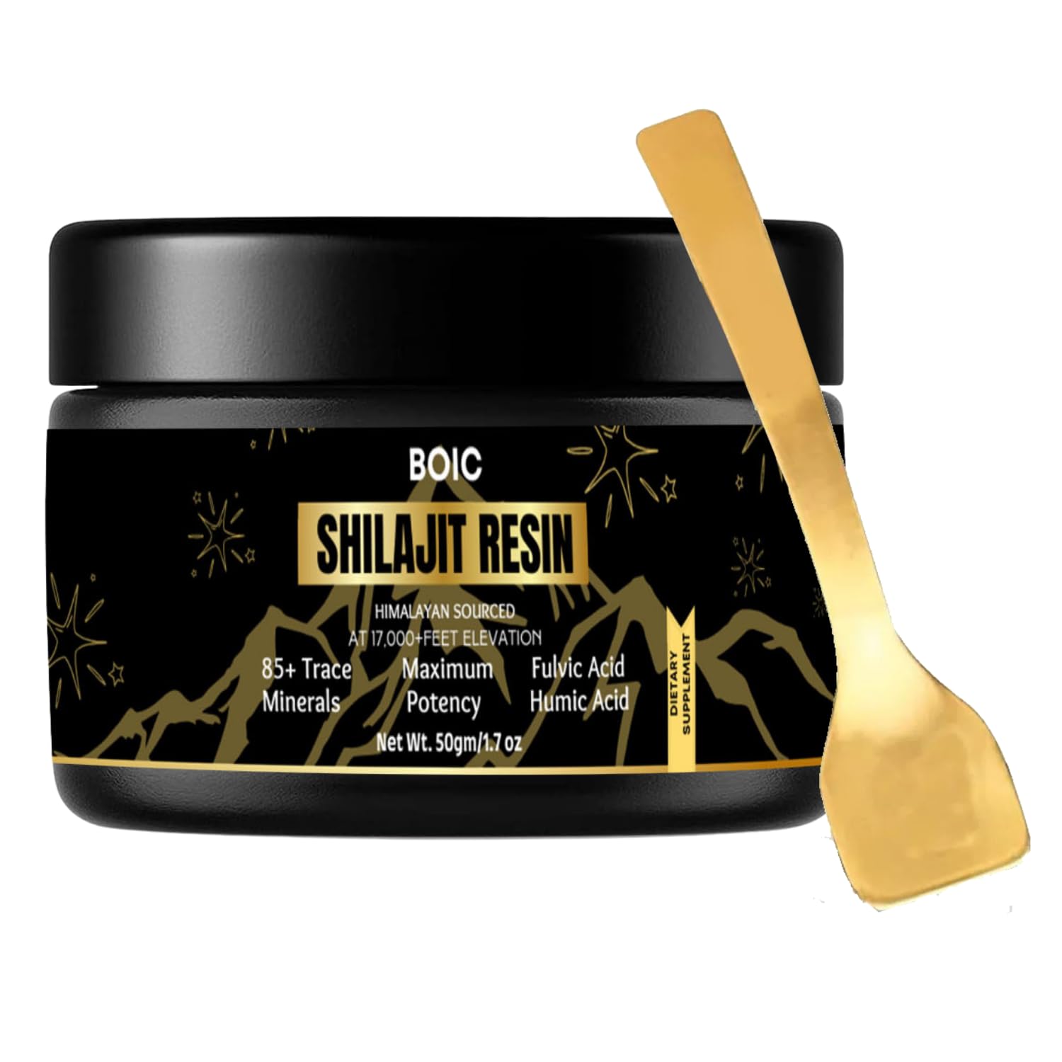Pure Black Himalaya Shilajit resin benefits